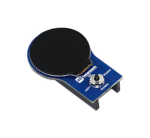 Raspberry Pi Pico 1.28” Round LCD HAT, 1.28inch LCD Display Module for Raspberry Pi Pico 65K RGB Colors 240×240 Pixels with SPI Interface