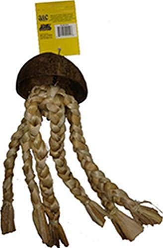 A&E Cage Company HB46605 Java Wood Jelly Fish Assorted Bird Toy, 22 by 535"