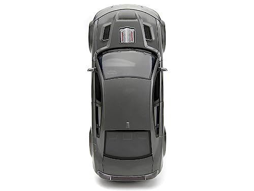 2021 Charger SRT Hellcat Gray Metallic Fast X (2023) Movie 1/24 Diecast Model Car by Jada 34472