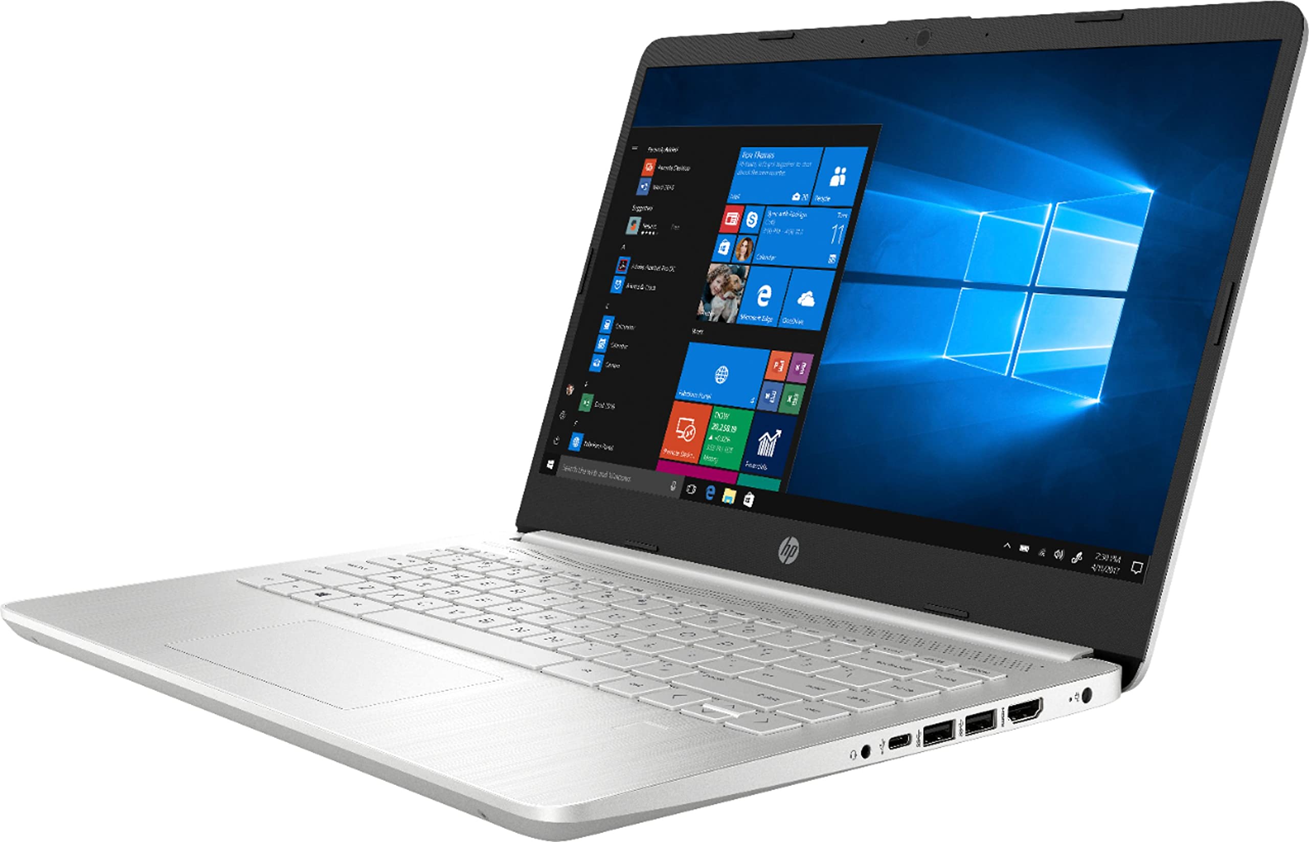 2022 HP Pavilion 14 Inch HD Touchscreen Laptop, 11th Gen Intel Dual-Core i3-1115G4 up to 4.10 GHz, 32GB DDR4 RAM, 1TB PCIe SSD, Webcam, USB-C, HDMI, Wi-Fi, Bluetooth, Win 11 S, Silver, TiTac Card