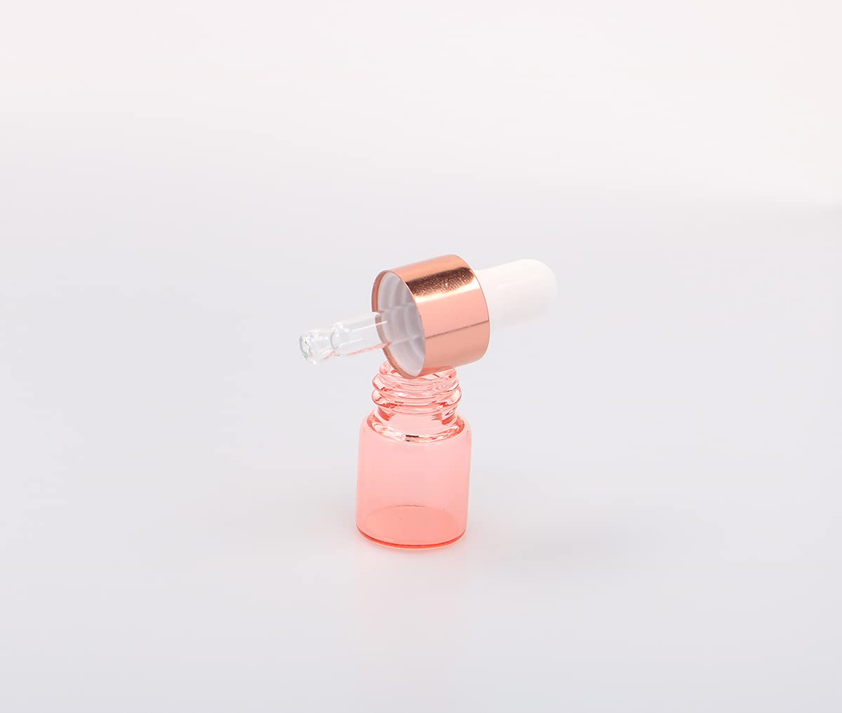 30 Pack Set, Pink Glass Dropper Bottles Essential Oils Dropper Bottles Mini Sample Bottles DIY Perfume Cosmetic Containers Glass Vials With Glass Eye Dropper (1ml)