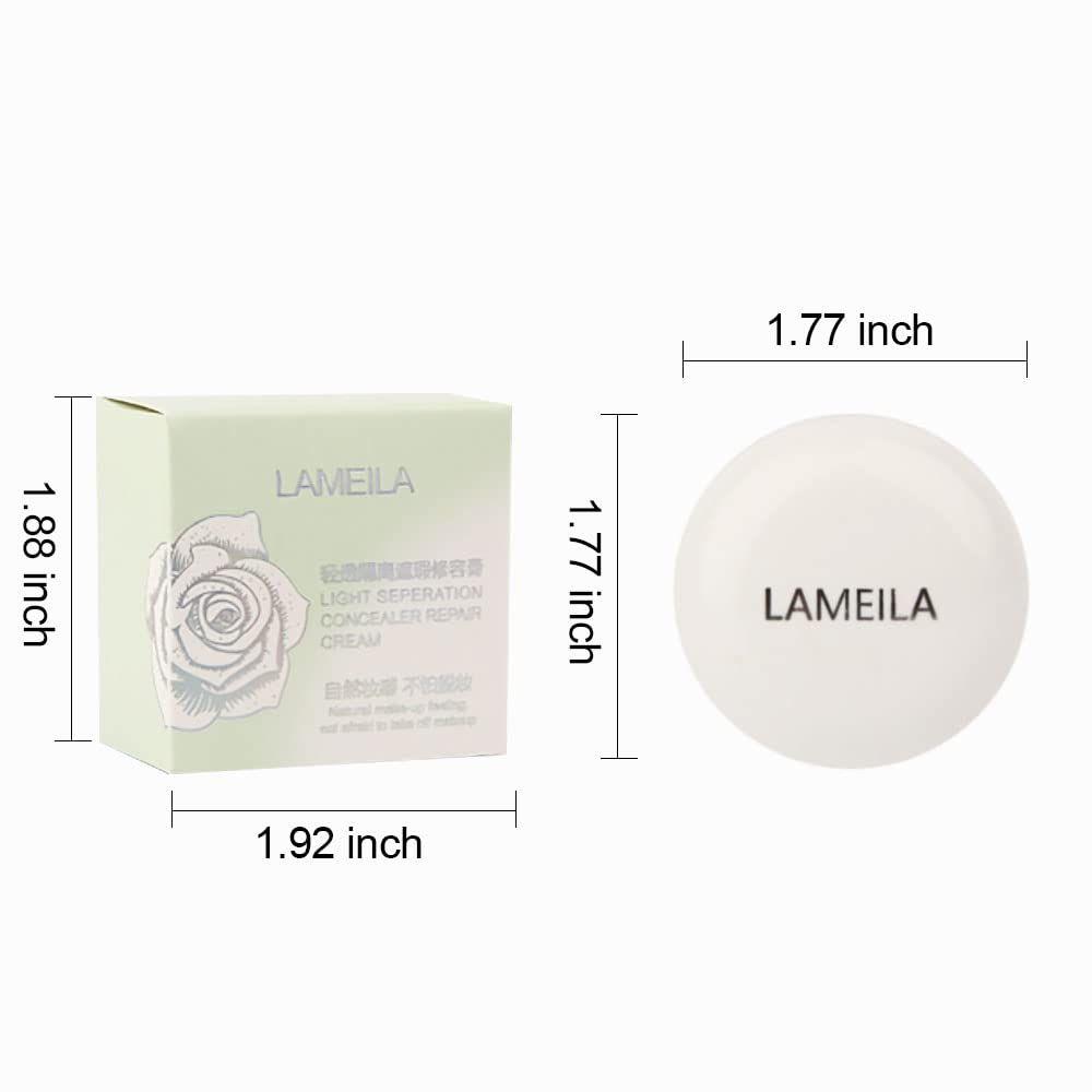 2 Pcs Professional Cream Cream Concealer Makeup Palette.Natural Medium Beige Mixing Color Correcting Concealer Palette.Waterproof Cream Cover Up…