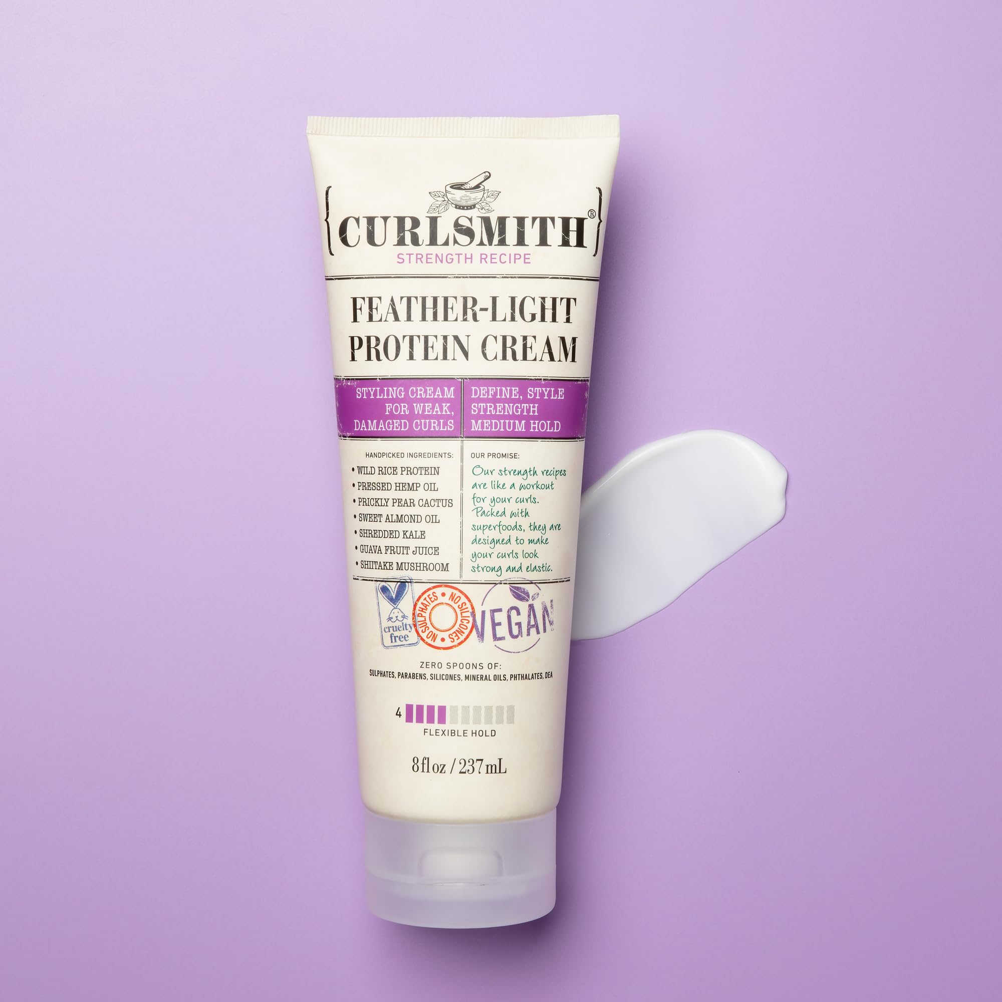 CURLSMITH - Feather-Light Protein Hair Cream 8 oz / 237 mL