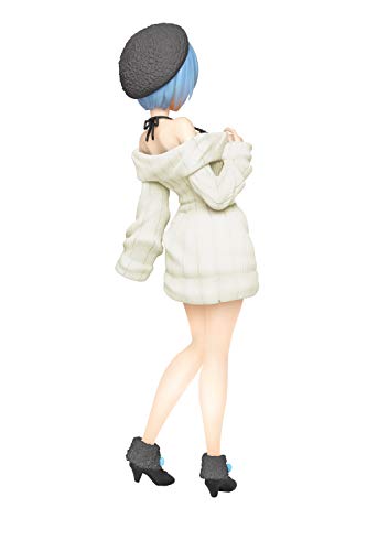 Taito Re:Zero Precious Figure Rem ~Knit Dress ver.~ Renewal~, Multiple Colors (T83326)