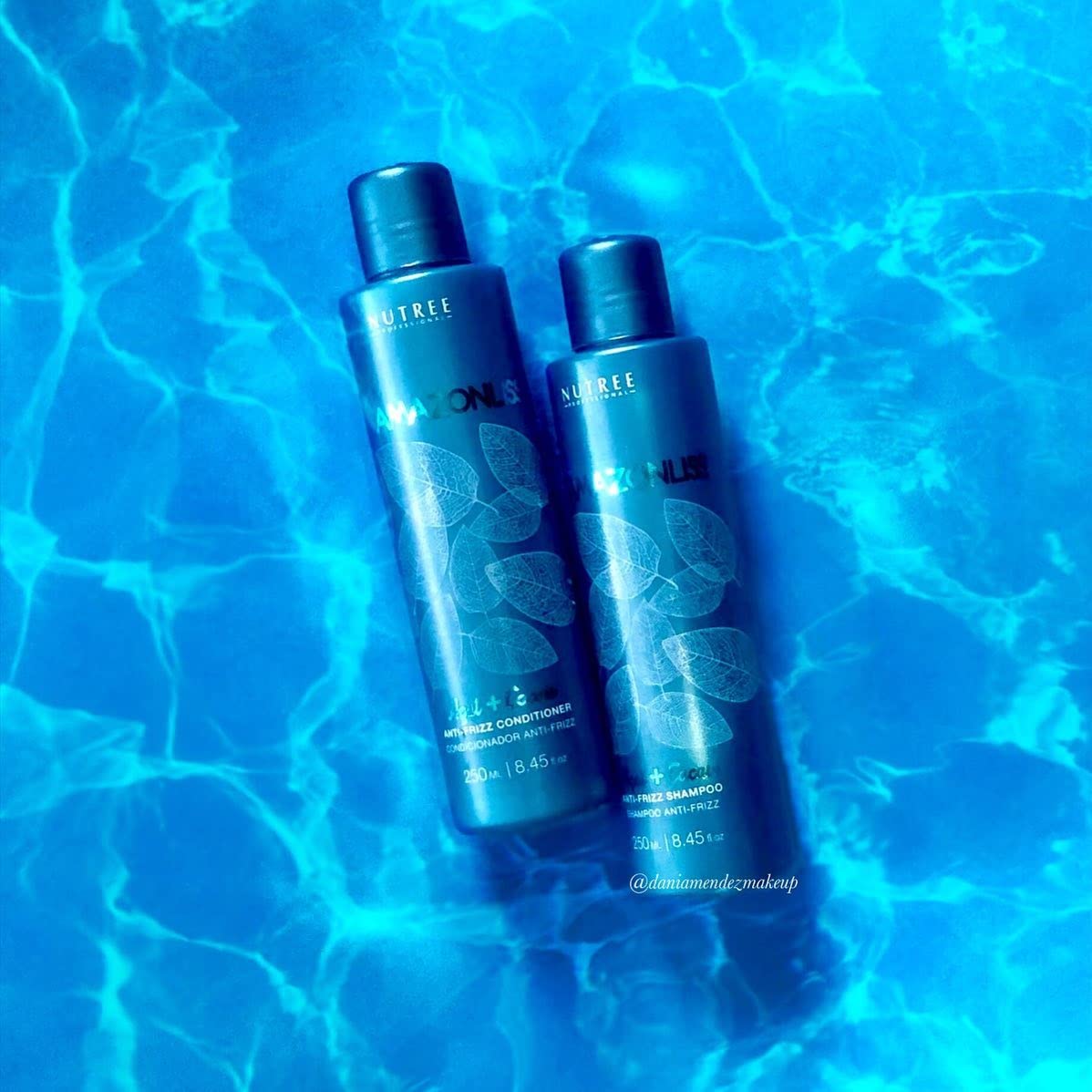Anti-Frizz Natural Shampoo & Conditioner Set for Keratin-Treated Hair - Prolongs Smoothness, Moisturizing, Nourishes and Strengthens - 16.9 fl.oz