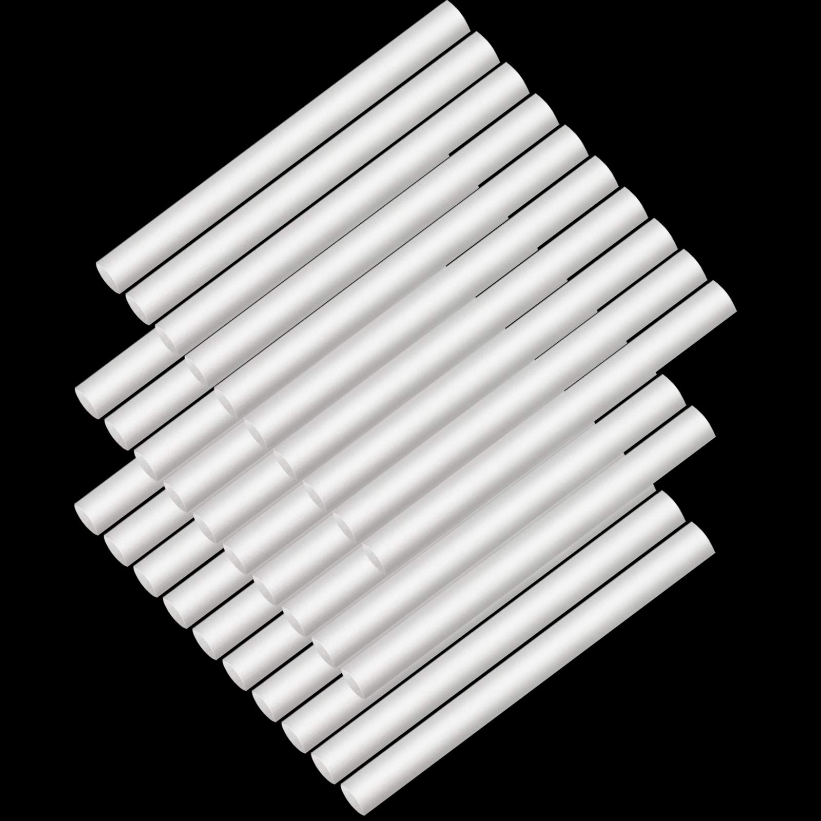 30 Pieces Car Diffuser Sponges Refill Sticks Humidifier Filter Replacement Wick Humidifier Sticks Filter Diffuser Absorbent Filter Sticks for Car Office Bedroom USB Powered Humidifier Aroma