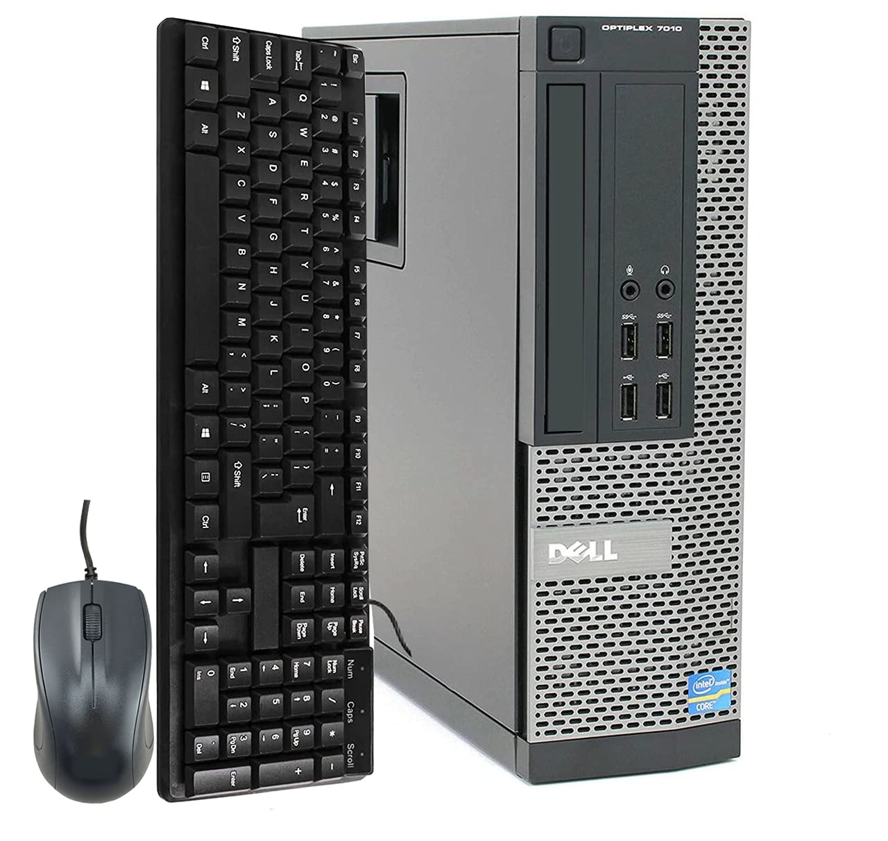 Dell OptiPlex 7010 SFF Computer Desktop PC, Intel Core i7 3.40GHZ Processor, 16GB Ram, 256GB SSD Drive, Wi-Fi & Bluetooth, HDMI, NVIDIA GeForce GT 1030 2GB DDR5, Windows 10 (Renewed)