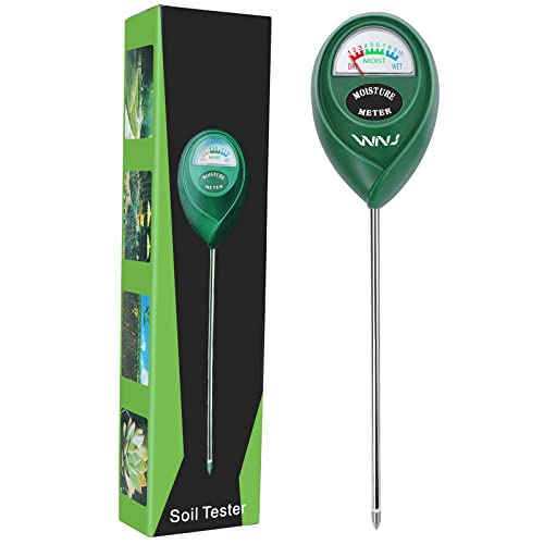 2 Pack Soil Moisture Meter, Plant Water Monitor, Lawn Moisture Meter,Soil Hygrometer Sensor for Gardening, Farming, Indoor and Outdoor Plants
