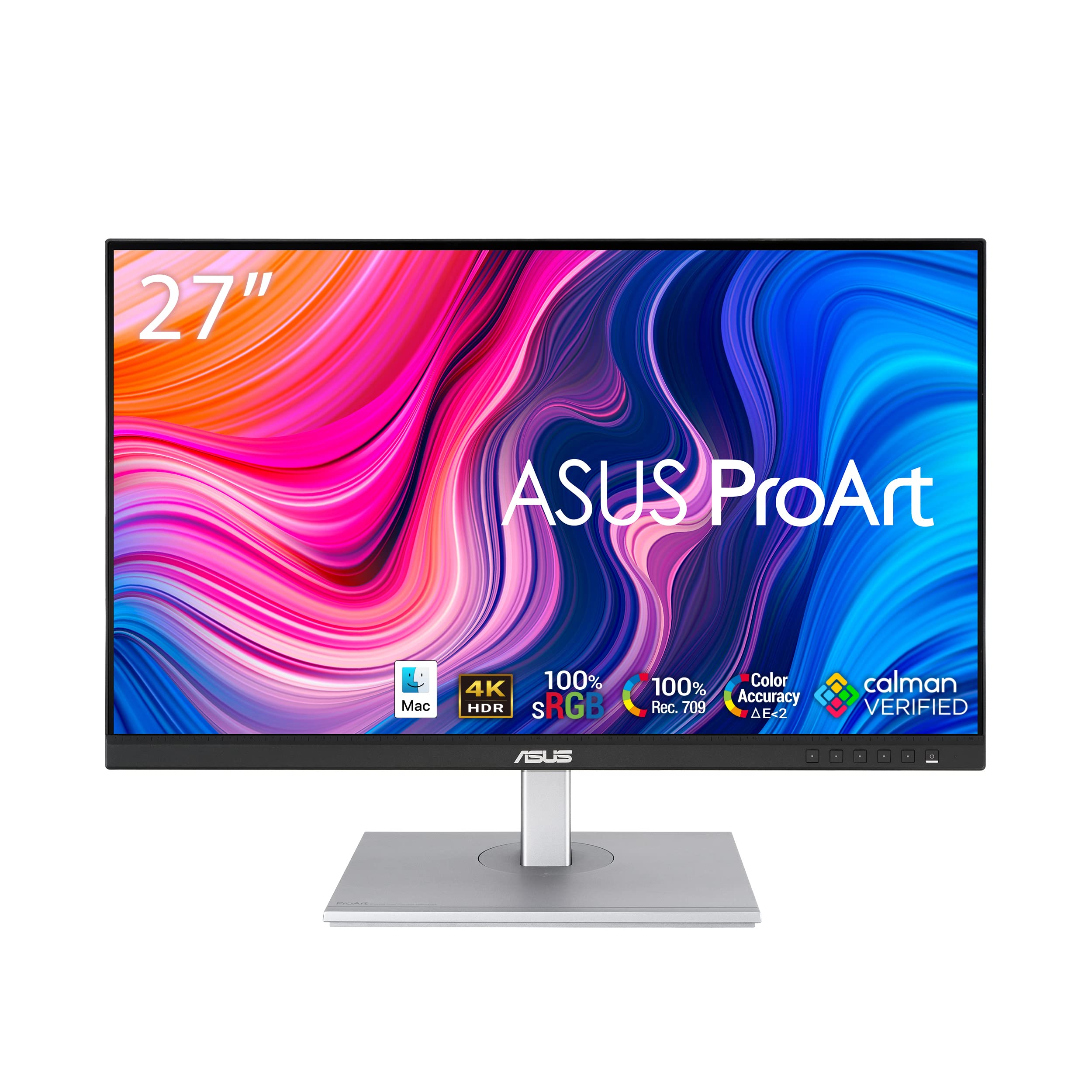 ASUS ProArt Display 27 inches 4K HDR Monitor (PA279CV) (Renewed)