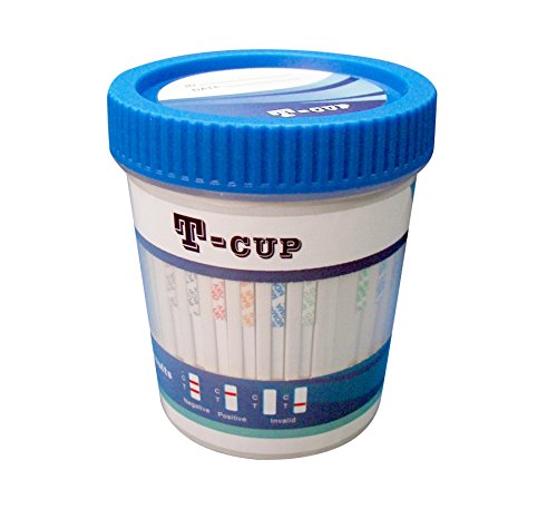 7 Panel T-Cup Multi Drug Urine Test Kit (Multiple Quantities)(250)(COC/THC/OPI/mAMP/BZO/AMP/OXY)