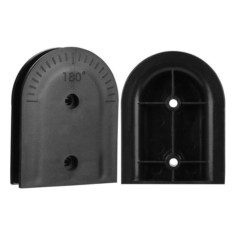 16mm Tube Bending Kit,Bewinner 3pcs 16mm OD 45/90 /180 Degree Acrylic Hard Rigid Tube Bender Mould Tool Kit,Suitable for Water Cooling System (Black16mm)