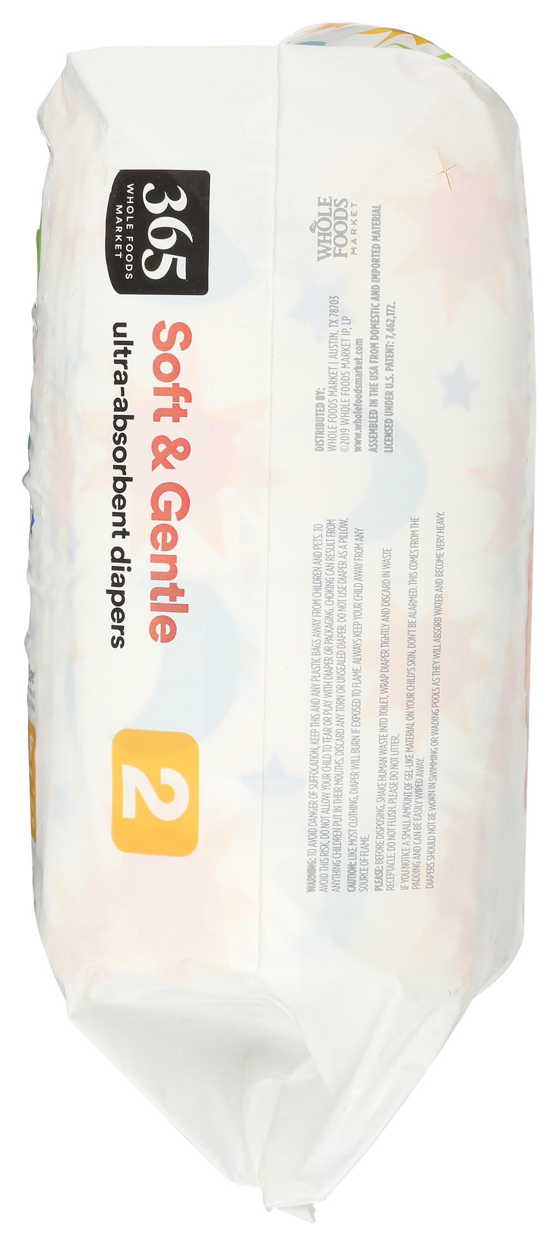 365 by Whole Foods Market, Size 2 Diapers, 36 Count