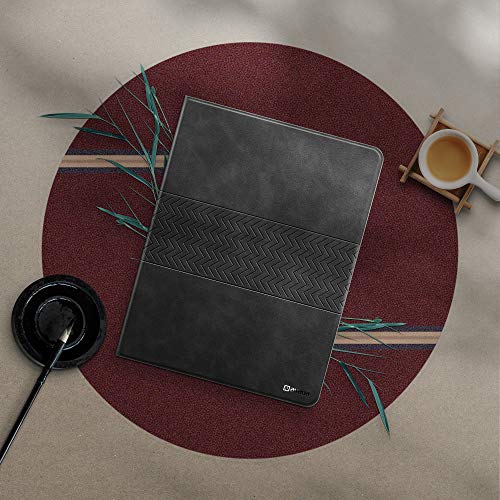 auaua Case for iPad Air 11 Inch (2024)/iPad Air 5th/4th Generation (2022/2020) with Pencil Holder, Auto Sleep/Wake, Adjustable Angle (Gray)