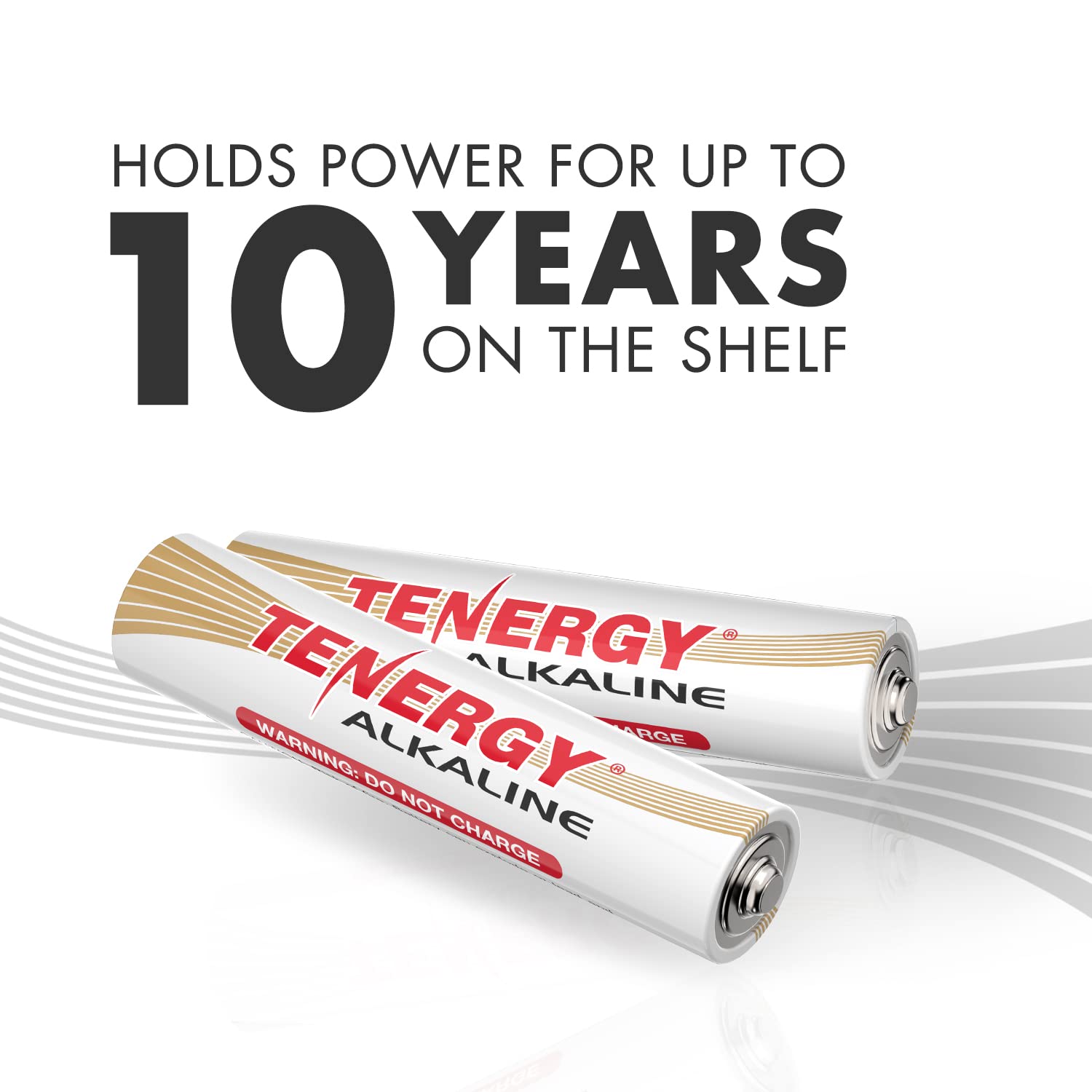 Tenergy 1.5V AAA Alkaline Battery, High Performance AAA Non-Rechargeable Batteries for Clocks, Remotes, Toys & Electronic Devices, Replacement AAA Cell Batteries, 100 Pack