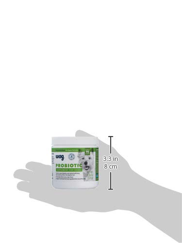 Amazon Brand - Wag Probiotic Supplement Chews for Dogs (90 count)