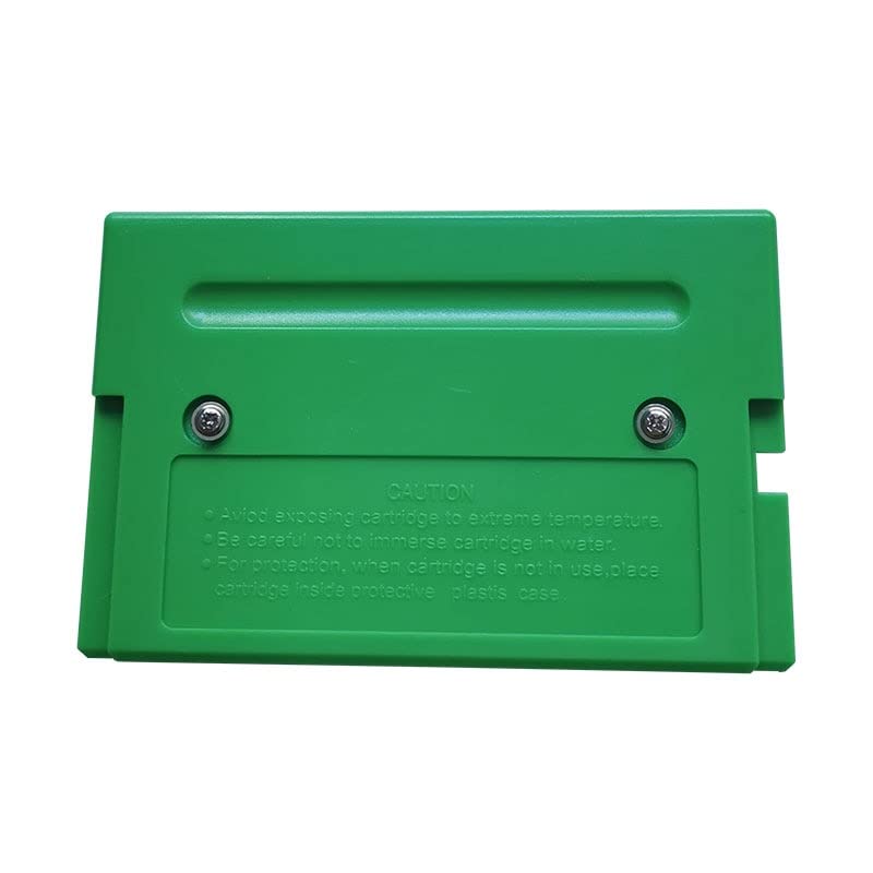 10/pcs Replacement Game Card Shell for Sega Game Cartridge Cover Plastic Case Green Shell