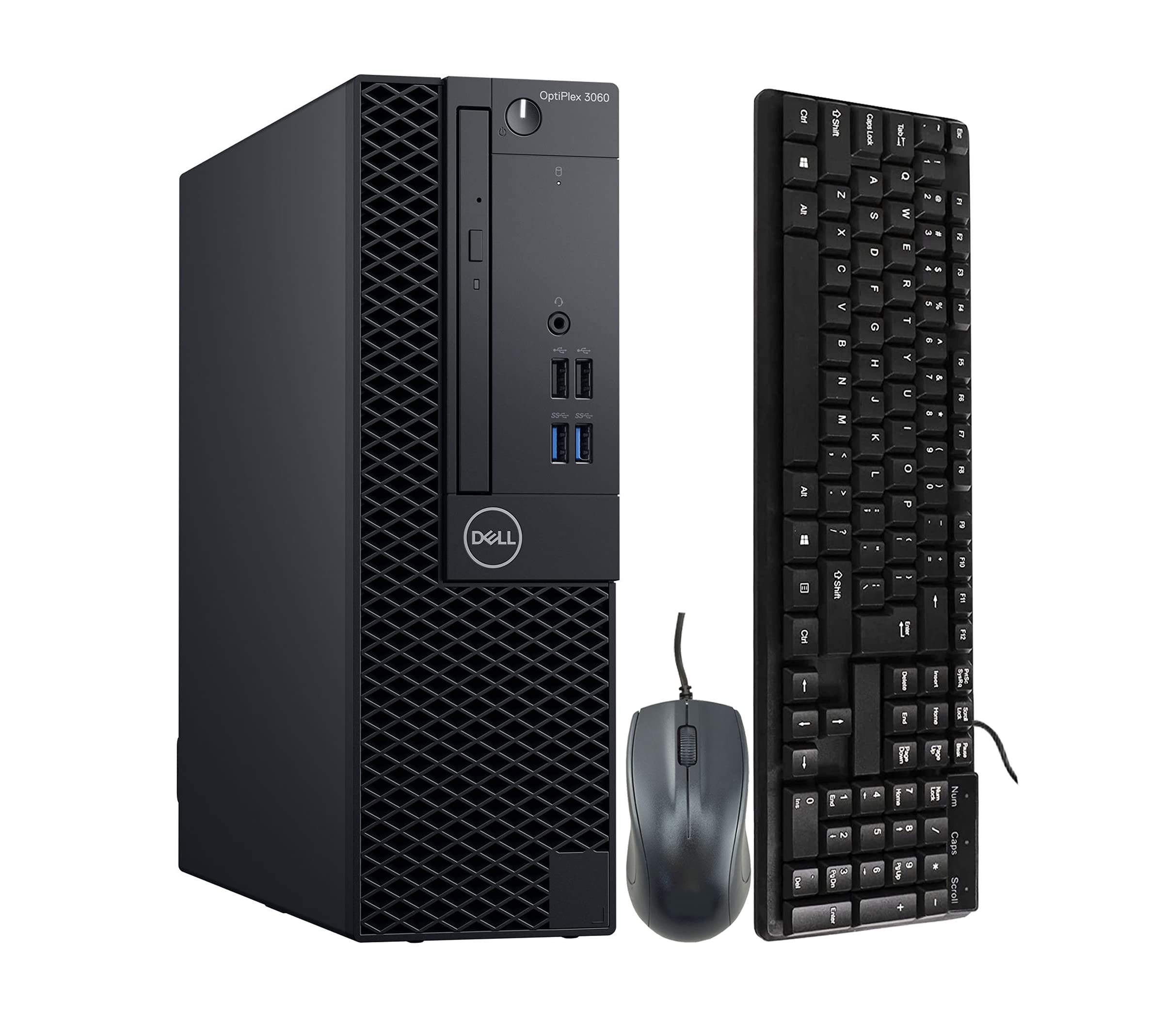 Dell Optiplex 3060 SFF Computer Desktop PC, Intel Core i5-8th Gen Processor, 16GB DDR4 Ram, 512GB NVMe Solid State Drive, HDMI, Nvidia GeForce GT 1030 2GB DDR5, WiFi & Bluetooth, Windows 10 (Renewed)