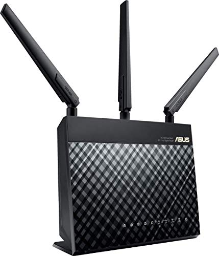 ASUS WiFi Gaming Mesh Router (RT-AC1900P 2-PK) - Dual Band Gigabit Wireless Internet Router, 5 GB Ports, Gaming & Streaming, AiMesh Compatible, Free Lifetime Internet Security, Parental Control