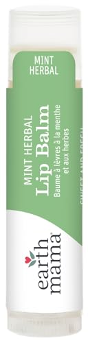 Earth Mama Lip Balm Quadruplets 4-Pack | No Petroleum, Artificial Colors or Flavors