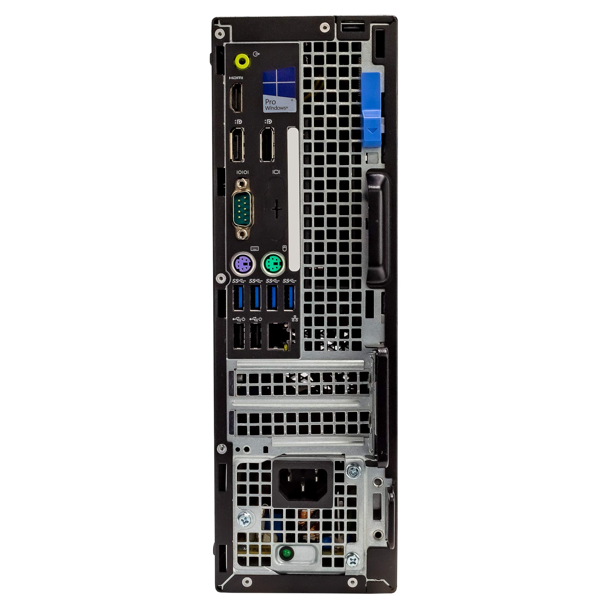 Dell Business Desktop Optiplex 5050 Desktop Computer, Intel Core i7 Quad Core, 16GB RAM, 500GB Solid State Drive, DVD, Wi-Fi, Windows 10 Pro, Periphio Wireless Keyboard, 1080p Webcam (Renewed)