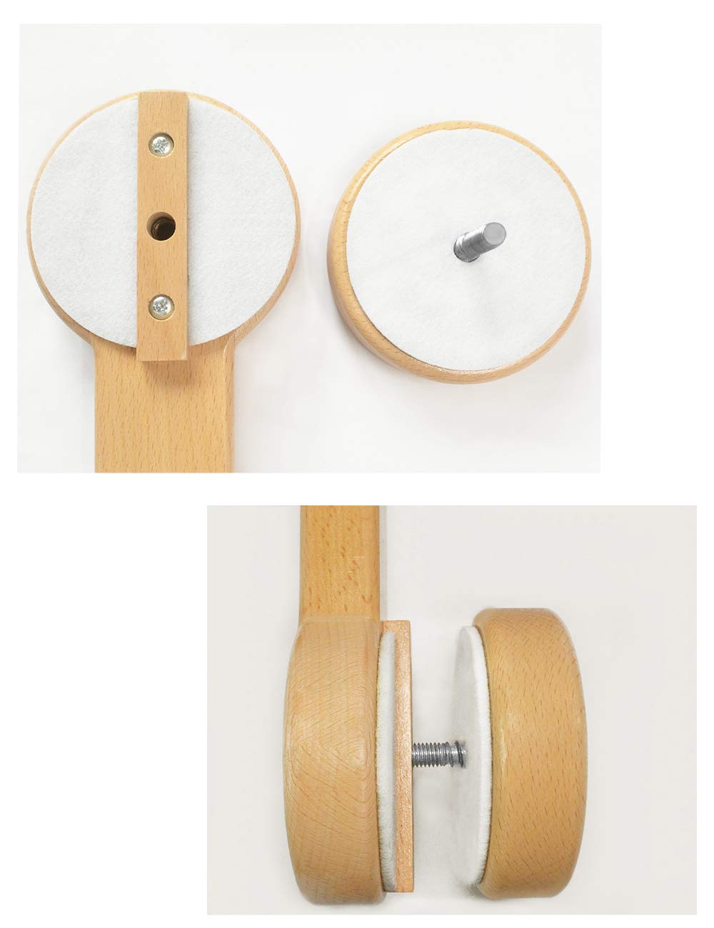 AONTUS Baby Crib Mobile Arm Infant Bed Decoration Hanger 100% Natural Beech Wood Holder Arm