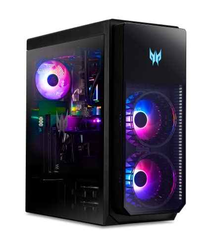 Acer Predator Orion 7000 PO7-650-UR11 Gaming Desktop | 13th Gen Intel Core i7-13700KF 16-Core | NVIDIA GeForce RTX 4080 | 32GB DDR5 | 1TB PCIe Gen4 SSD | 2TB HDD | Intel WiFi 6E | RGB Keyboard & Mouse