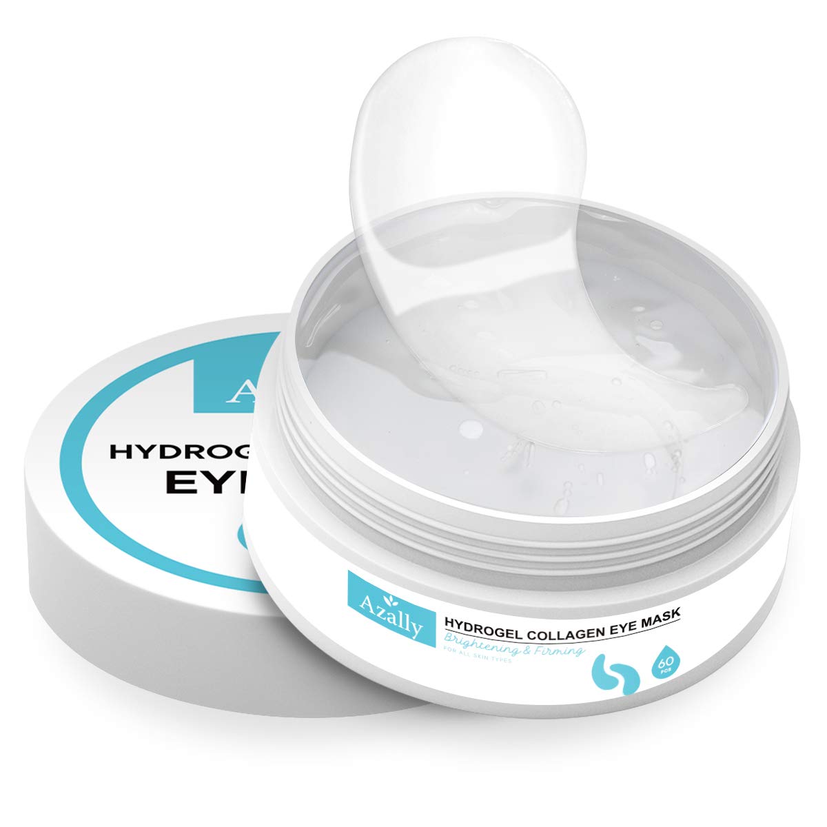 AZALLY Hydrogel Collagen Anti-Aging, Under Eye Patches, Under Eye Bags Treatment, Eye Mask for Puffy Eyes (60pcs)