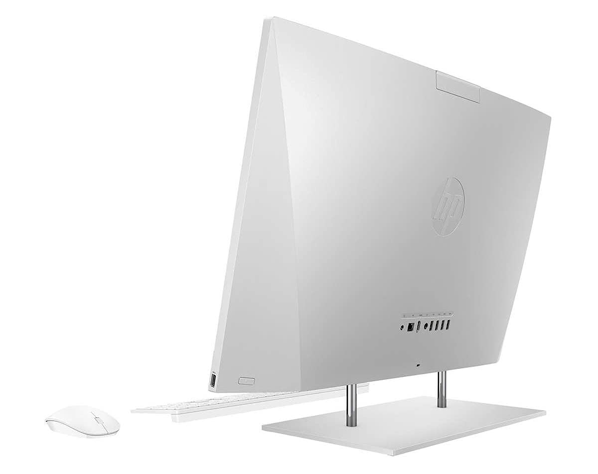 HP 2021 27 Pavilion All-in-One PC, 27" Full HD IPS Touchscreen, 11th Gen Intel i7-1165G7 Processor, 32 GB RAM, 1 TB PCIe SSD, WiFi, Webcam, Wireless Mouse and Keyboard, Win10 (Latest Model)
