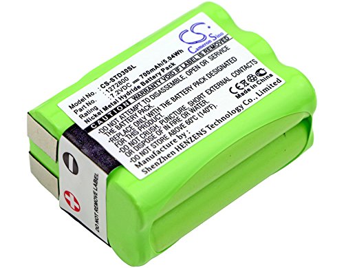 GAXI Battery for Tri-Tronics Classic 70 G3, Field 90 G3, Flyway G3, G3 Field, G3 Pro Replacement for Tri-Tronics 1272800, 1281100 Rev.B 7.2V 700mAh Dog Collar Battery
