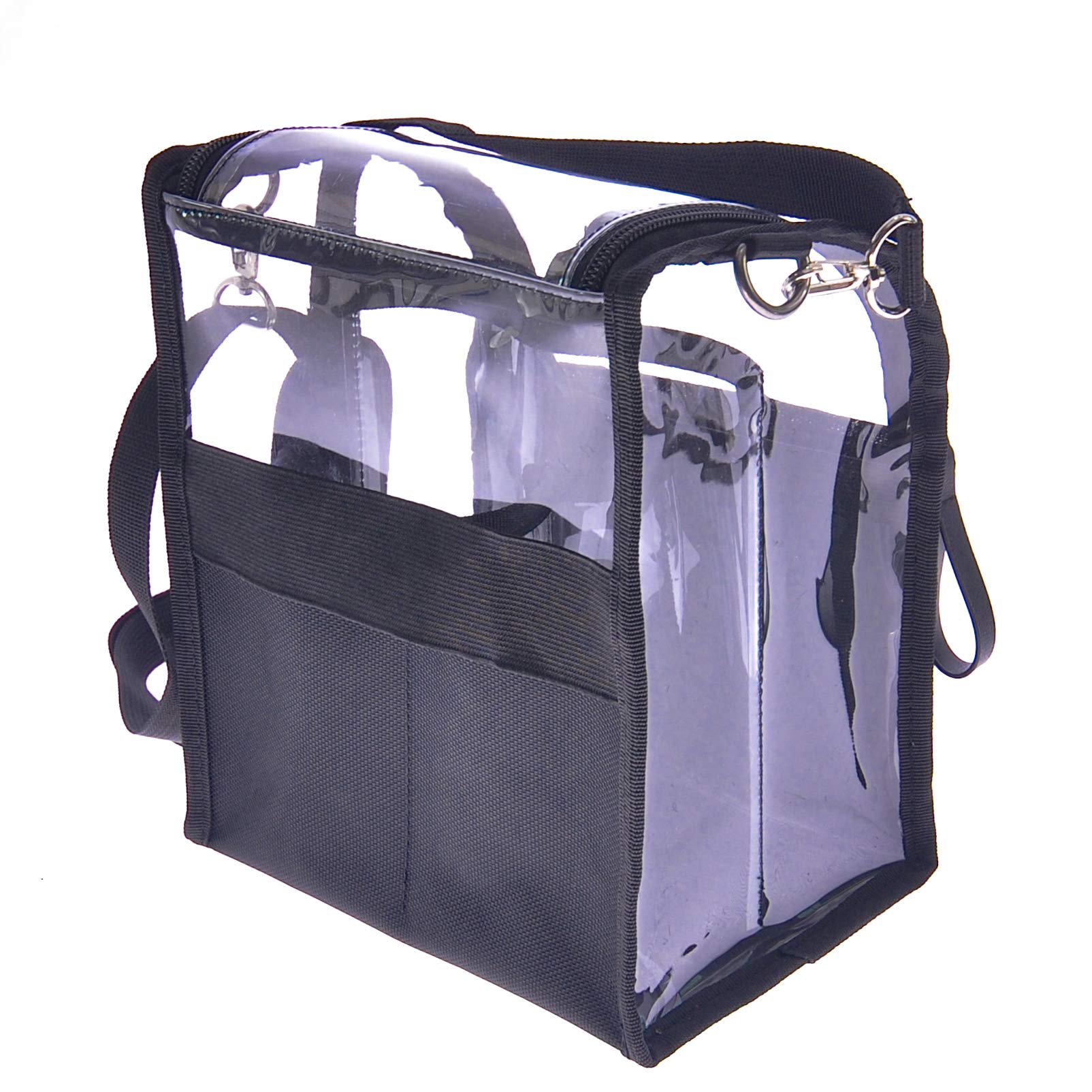 Jula Vance Trave Medium Makeup Brush Buddy Makeup Brush Holder Bag Cosmetic Kits Beauty Accessories Storage Organizer Bag with 4 Dividers & Shoulder Straps