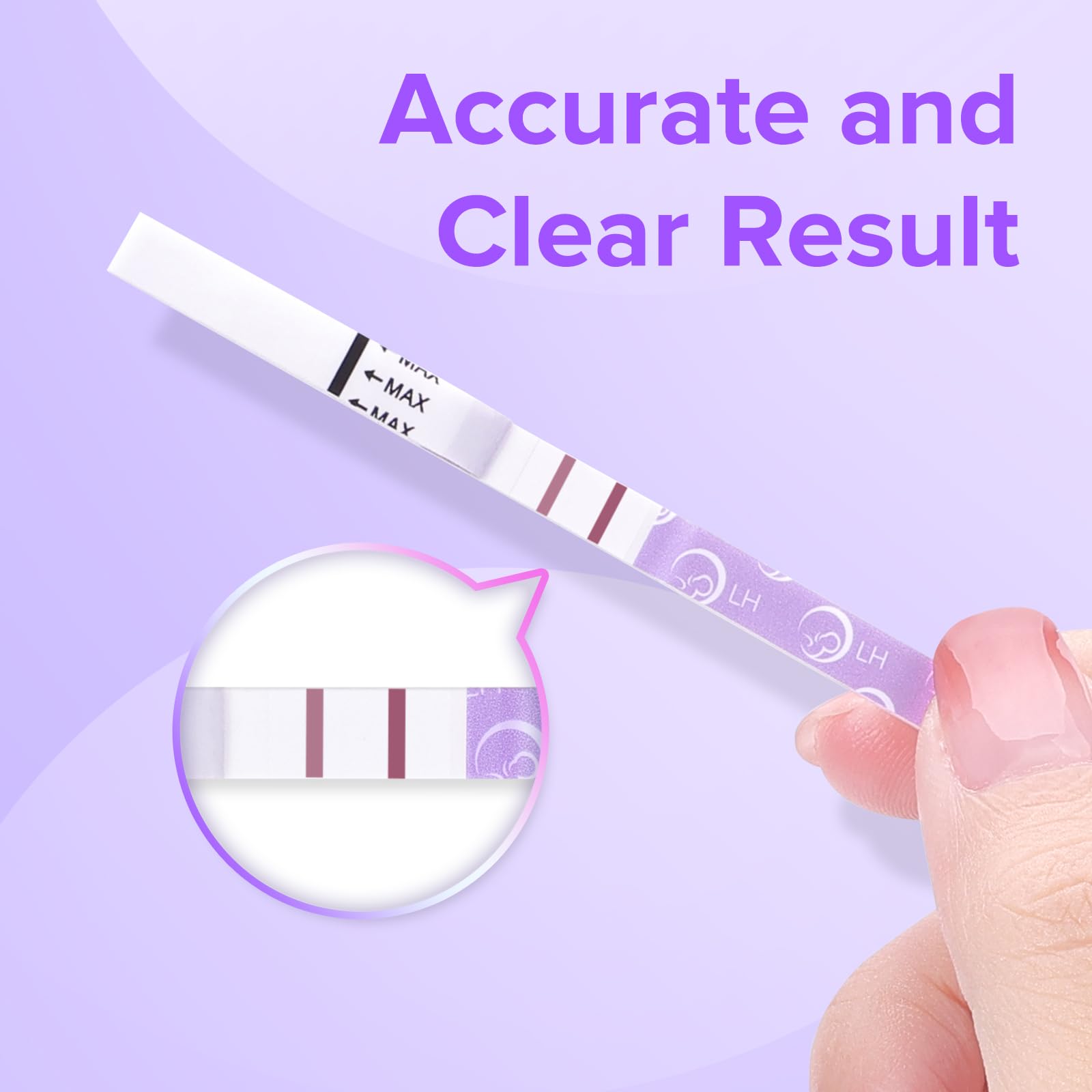 Premom Quantitative Ovulation Predictor Kit:40 Ovulation Tests + 10 Pregnancy Tests - Advanced Ovulation Test Strips Combo 40LH+10HCG Test