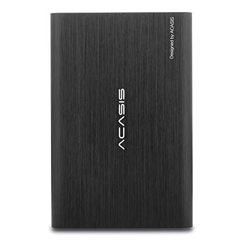 ACASIS 80GB Ultra Slim Portable External Hard Drive USB3.0 Hard Disk 2.5" HDD Storage Devices Compatible for Desktop,Laptop,(Black)