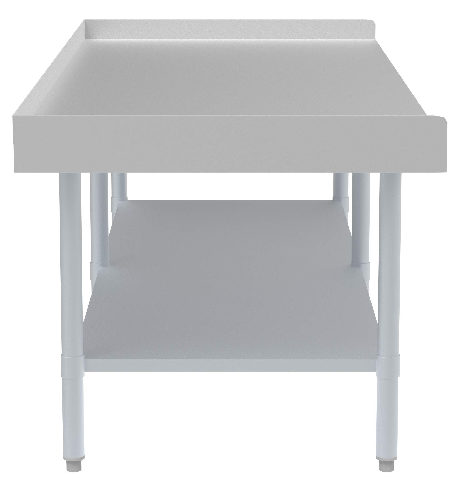 KoolMore 16 Gauge Stainless Steel Commercial Equipment Stand - 30" X 72" Heavy Duty Griddle Stand with Undershelf