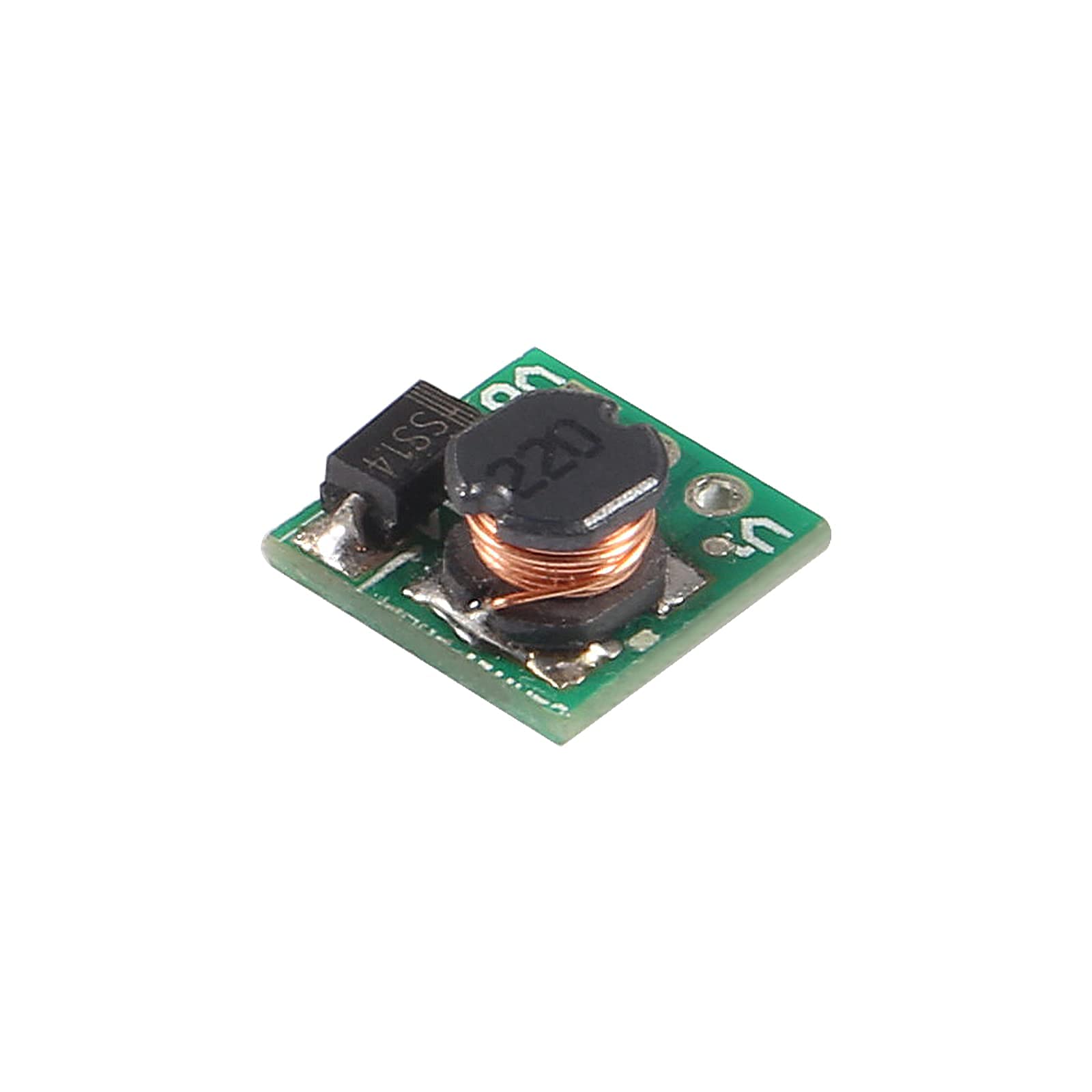 AEDIKO 6pcs DC-DC Boost Converter Module 1.5V 1.8V 2.5V 3V 3.3V 3.7V 4.2V to 5V DC-DC Step Up Power Module Voltage Boost Converter Board