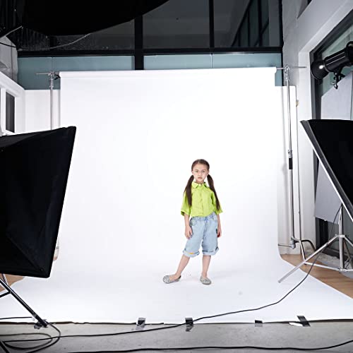 Phsureo Seamless Photo Photography Backdrop Paper, Photo Background Paper Roll (Jet Black, 81'' x 32')