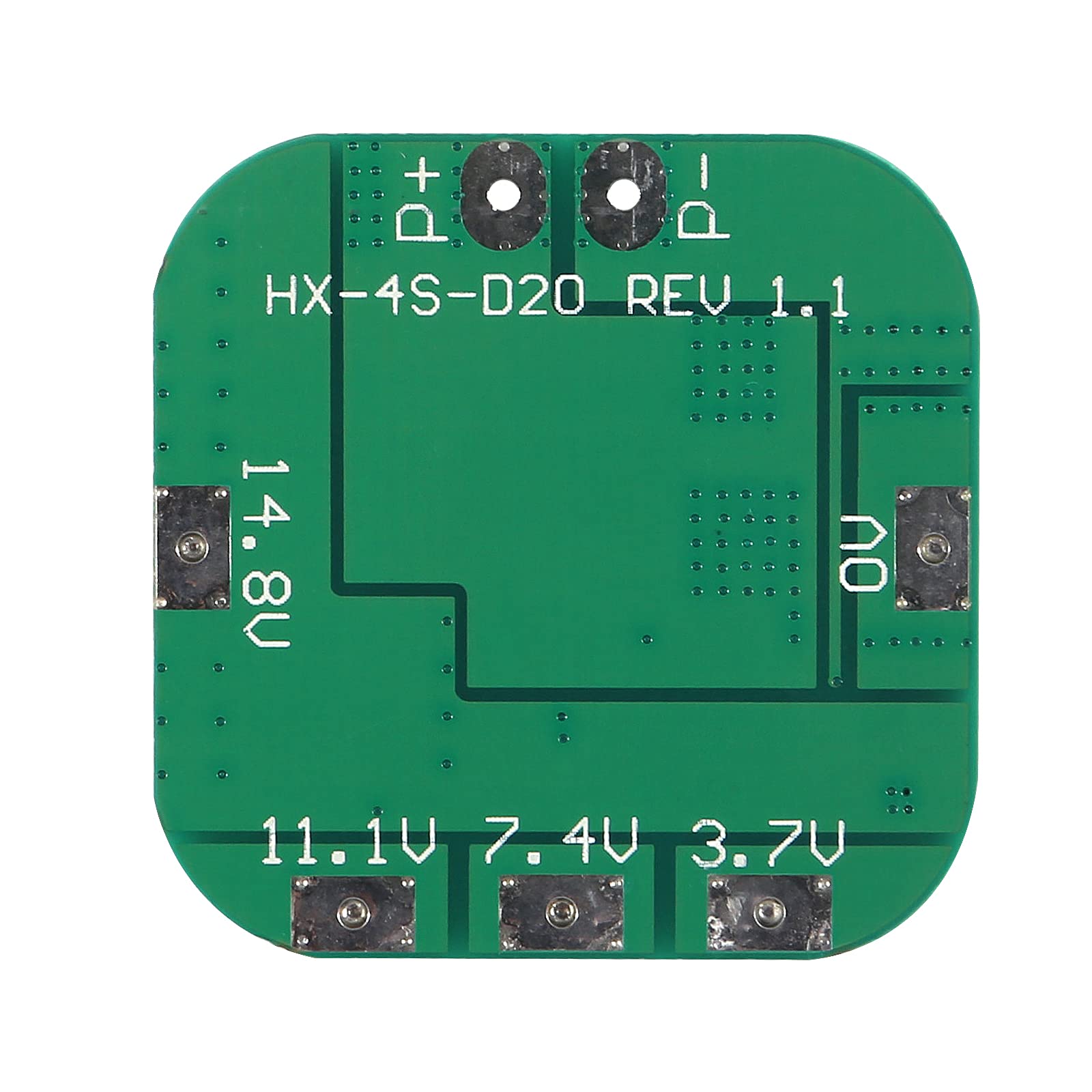 MELIFE 4PCS 4S 20A 14.8V Lithium for 18650 Battery BMS PCM Protection PCB Board Module 16.8V with Overcharge Over Discharge Short Circuit Protection