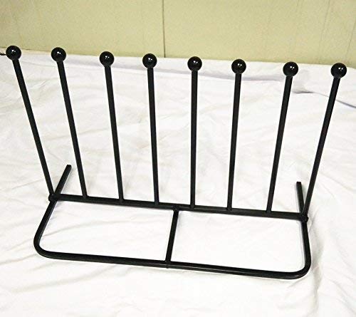 4-Pair Boot Organizer, Boot Rack For Everybody Boots Closet Entryway, Creative Indoor/Outdoor Wrought Iron Boot Rack Stand , Elegant & Steady Boot Organizer - Perfect for Storing & Drying .Compact Size Allows for Limited Space. .