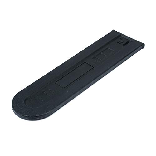 14-16inch Chainsaw Bar Cover, Durable Plastic Universal Protect Scabbard Safety Guard for Chain Saws, Black