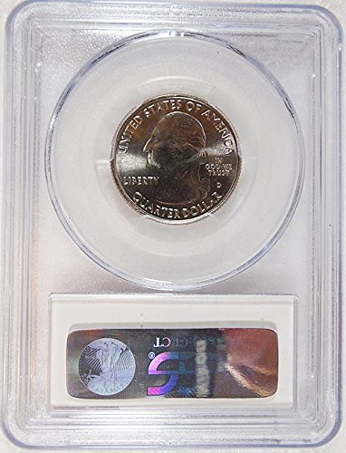 2013 D 25c Mount Rushmore NP Quarter PCGS MS 66 Flag Label Holder