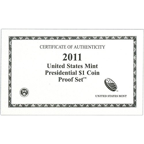 2011 S US Mint Presidential $1 Coin Proof Set OGP $1 Proof US Mint