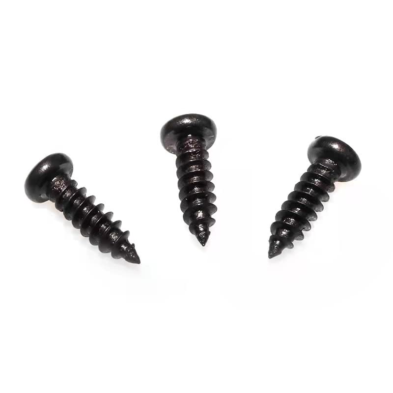 100Pcs 18650 Battery box matching screws PA2.3 * 8mm battery box screws Replacement Kit,AA aaa Battery box matching screws