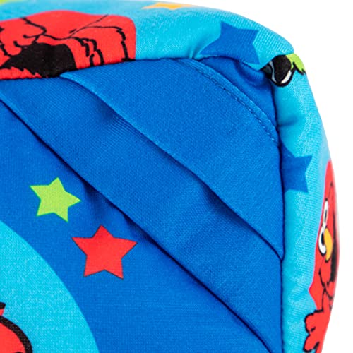 Jay Franco Sesame Street Hi Elmo Small Tablet Pillow- Soft Holder Rest Support Pillow Features Cookie Monster, Big Bird, & Oscar The Grouch (Official Sesame Street Product)