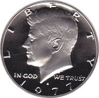 1977 S Gem Proof Kennedy Half Dollar US Coin Half Dollar Uncirculated US Mint