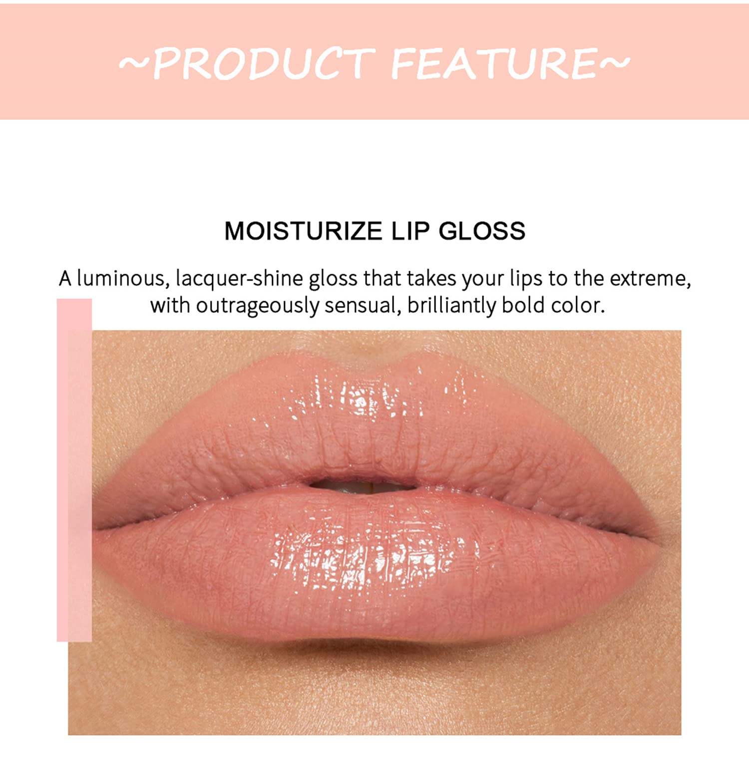 MAEPEOR Moisturizing Lipgloss Set 6PCS Smooth Hydrating Lip Gloss Neutral Nude Nourishing Glossy Lipgloss for Women and Girls (Moisturizing, 6PCS Set B)