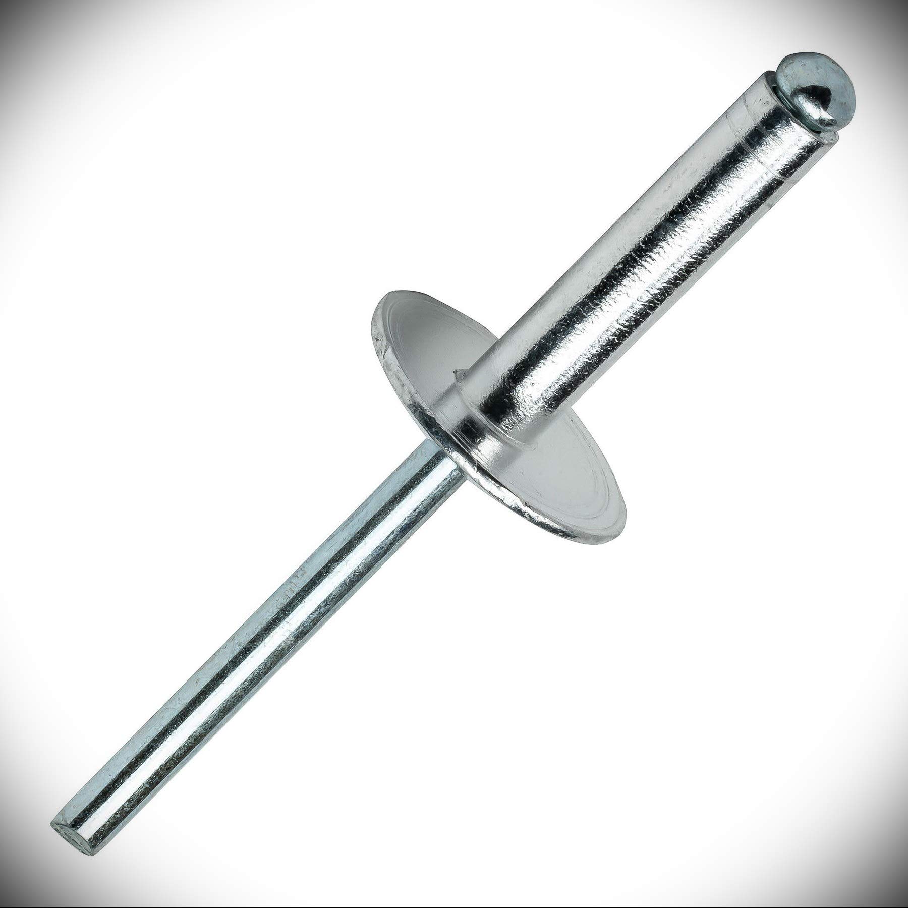 Large Flange Pop Rivets 5/32 x 5/8" Size Aluminum Body Steel Mandrel (5-10) Set of 50