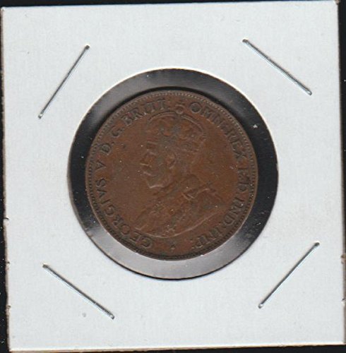 1932 AU Crowned Bust Left Halfpenny Choice About Uncirculated