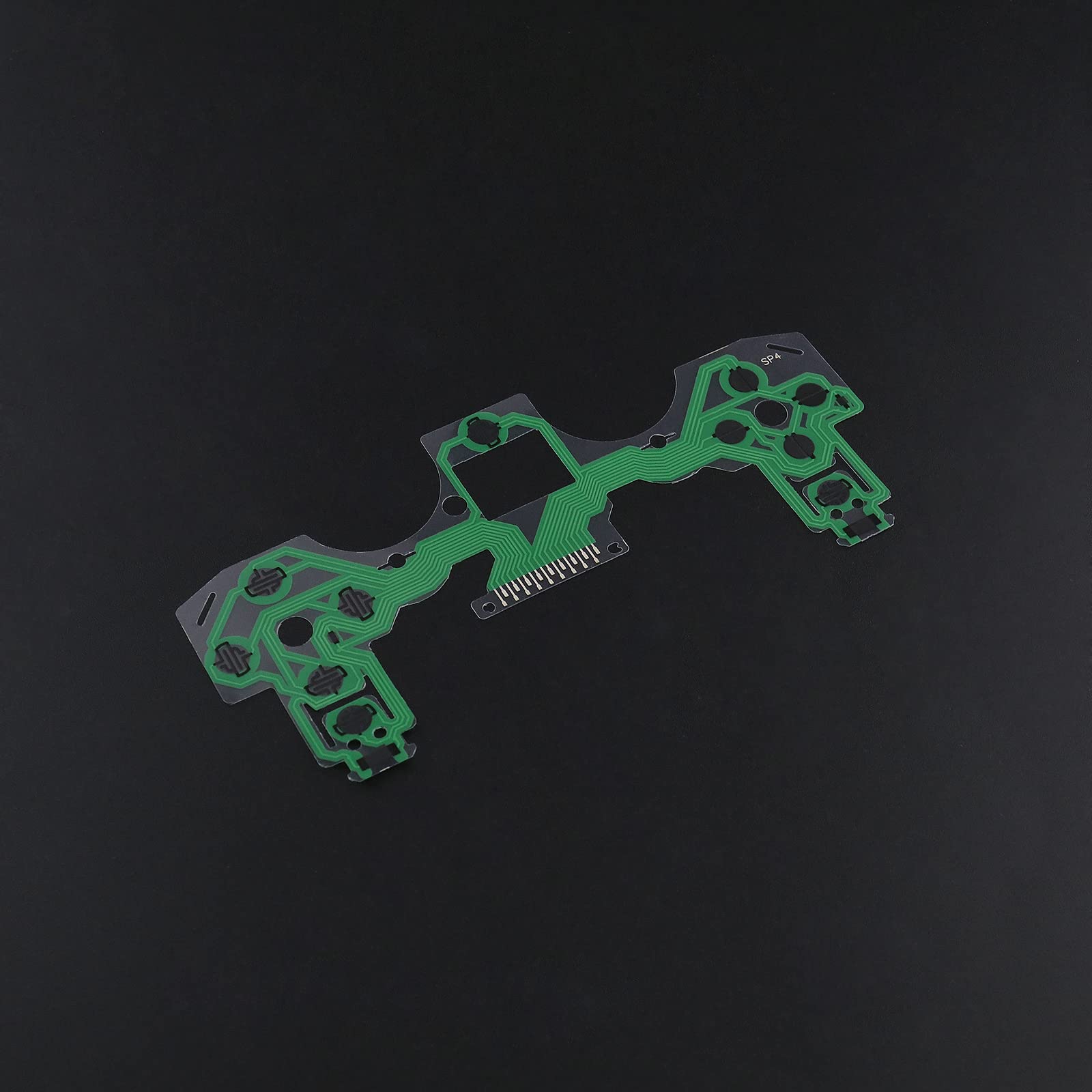 3pcs Conductive Film Replacement Handle Keypad Repair Pads Flexible Controller Membrane Conductive Film Compatible with PS4 Controller JD-M-001 JD-M-010 JD-M-011