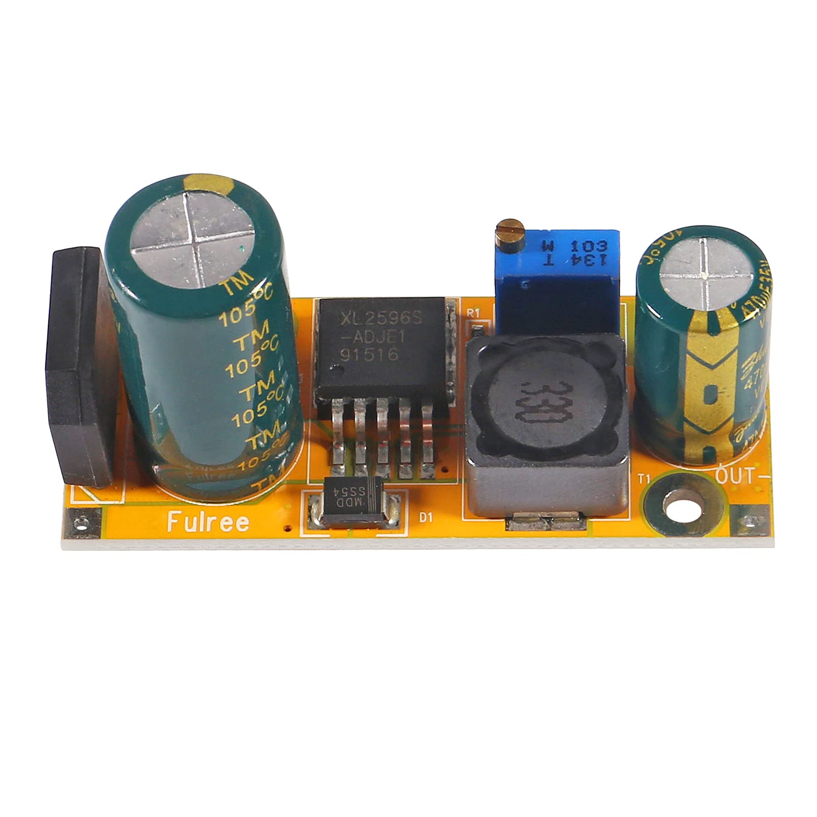 UMLIFE 3 PCS Buck Converter,AC/DC to DC Step Down Converter AC 2.5-27V DC 3-40V 24V 36V to DC 1.5-27V 12V Voltage Regulator Board 3A Adjustable Volt Transformer Power Supply Module