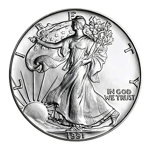 1991 American Silver Eagle ASE $1 MS-69 PCGS