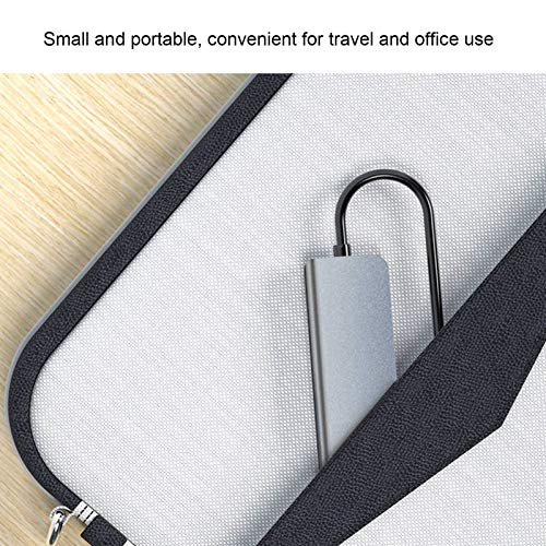 Type‑C Docking Station Adapter Hub Adapter Docking Station Adapter Easy USB Intelligent for Travel Home